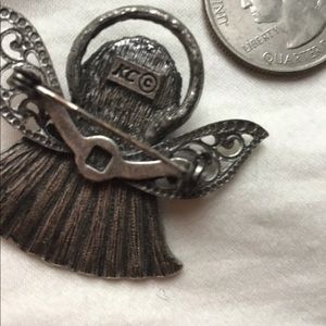 Jewelry | Vintage Signed Angel Brooch | Poshmark